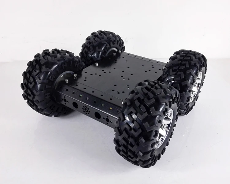 New Arrival C400 Metal 4WD car chassis Stainless Steel Frame with 130mm ...