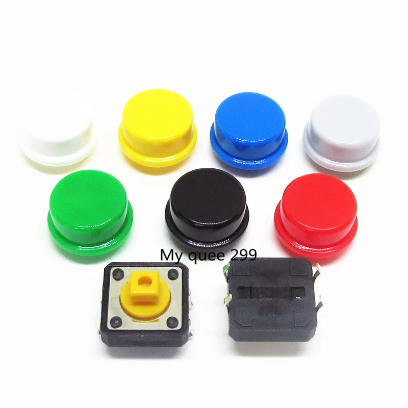 Free Shipping 100pcs/lot B3f-4055 12x12x7.3 Mm Omron Tactile Switches ...