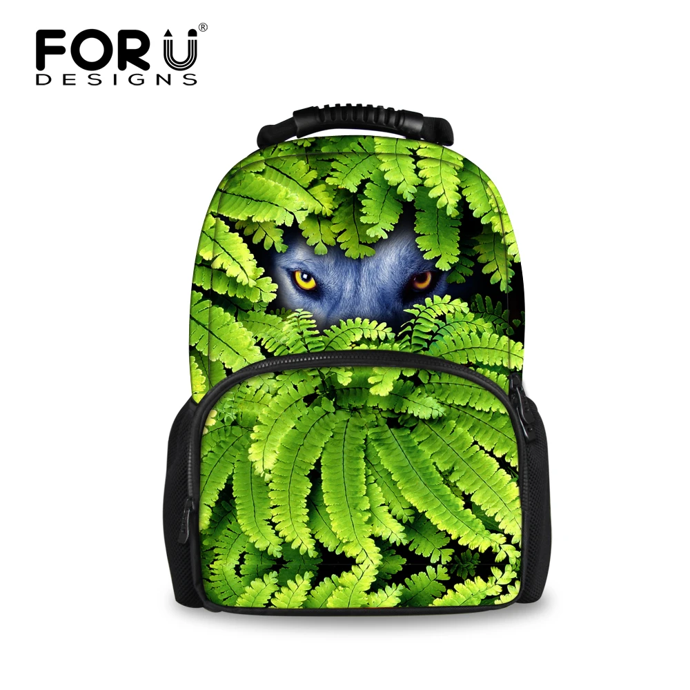 FORUDESIGNS Luxury Designer Green Animal Animal Printing Big Pack ...