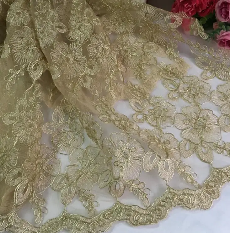 1-Yard-120cm-Width-High-End-Lace-Fabric-Material-European-Style ...