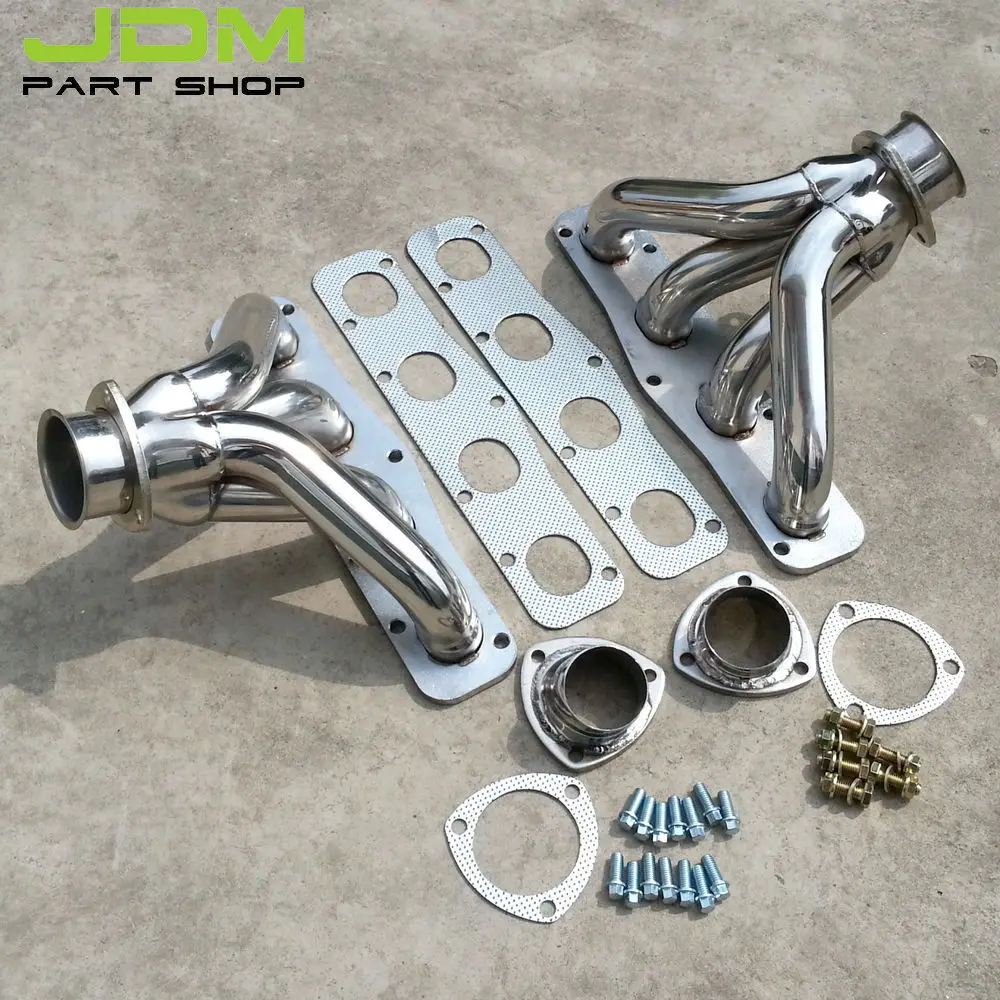 FOR-CHRYSLER-HEMI-V8-331-354-392-STAINLESS-EXHAUST-MANIFOLD-SHORTY ...