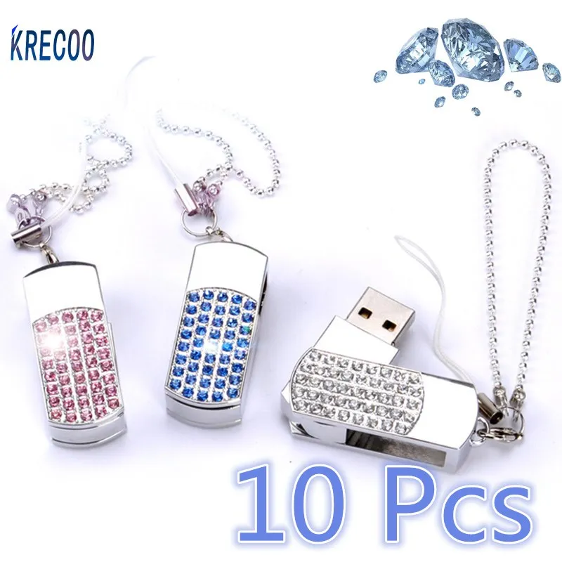 10-Pcs-KRECO-Fashion-USB-Flash-Drive-4G-8G-Metal-Pen-Drive-High-Speed ...