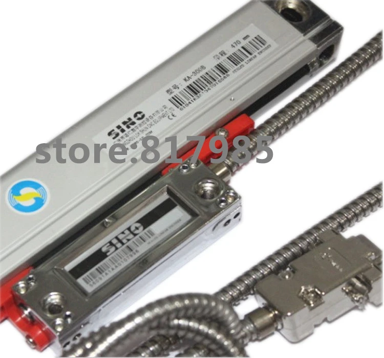 Lathes YUQIYU 670mm Lathe Linear Scale KA300 Milling Linear Grating Ruler High Accuracy Optical ...