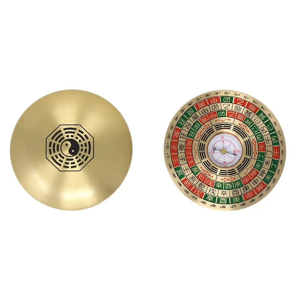 Feng Shui Metal Colorful Compass Luo Pan Tool Chinese Compass Luo Pan ...