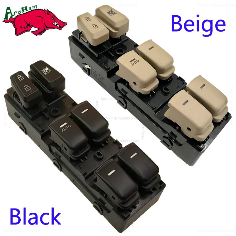 Aroham NEW For Hyundai Sonata 2011 2014 Power Window Switch 93570 ...