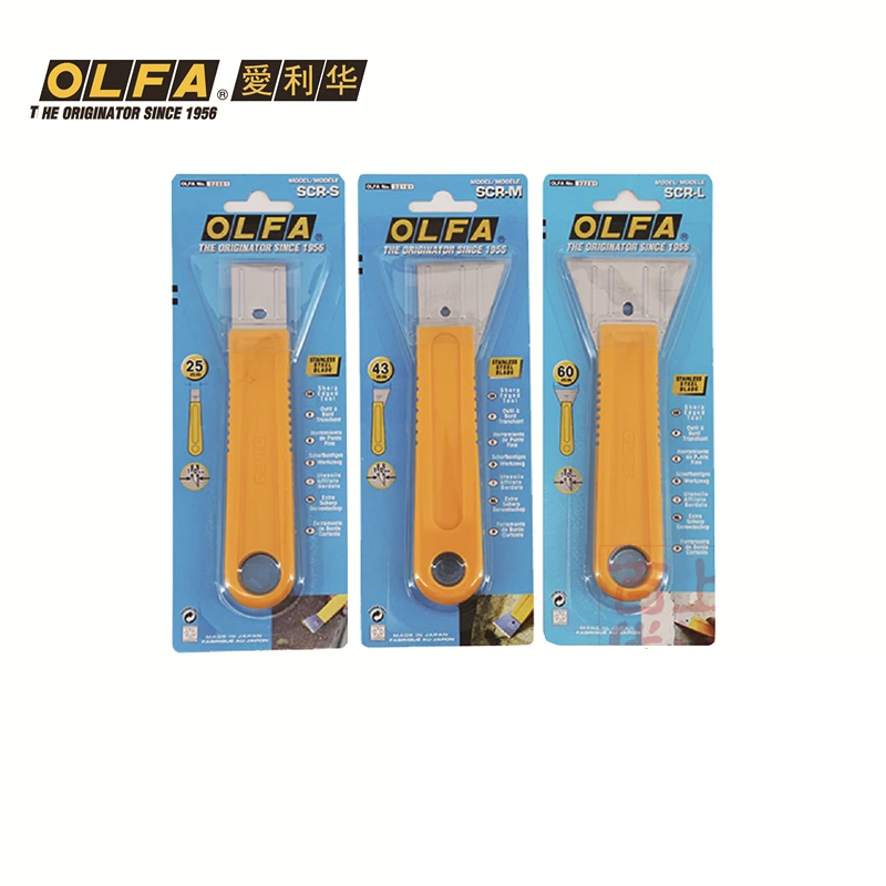 MADE IN JAPAN OLFA Faca profissional OLFA SCR S 25mm SCR L 43MM SCR L 60MM Multi Purpose ...