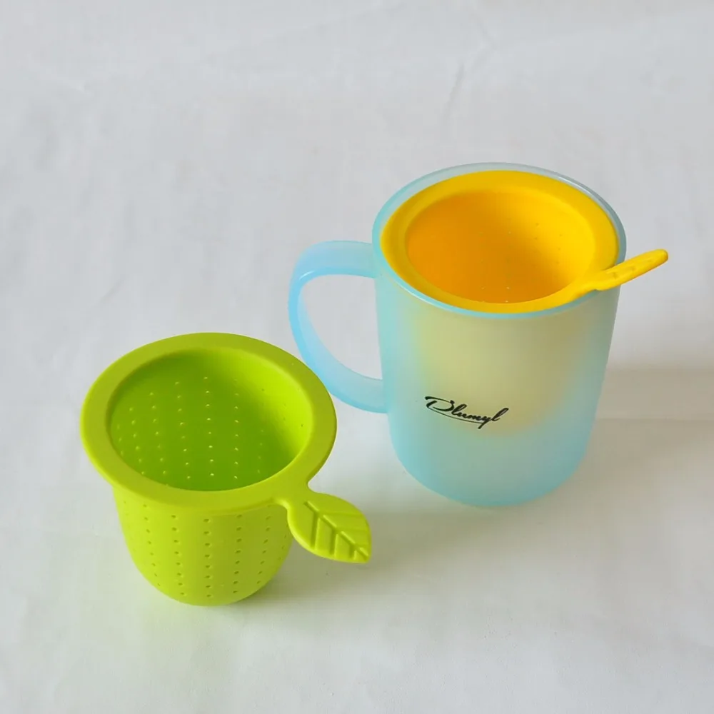 FDA-silicone-Tea-Strainer-coffee-mugs-filter-baskets-Reusable-silicone ...