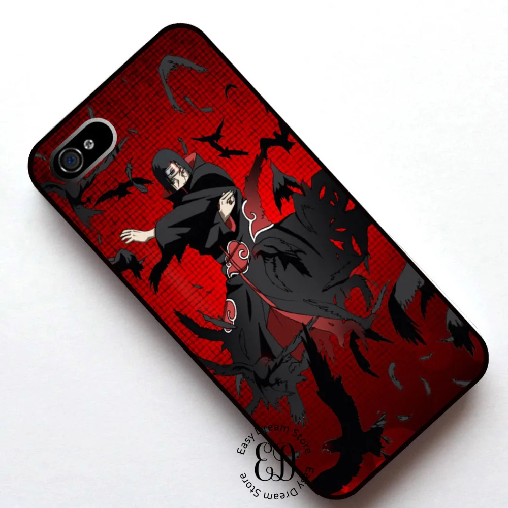 Itachi Uchiha Naruto case for iphone X 4s 5 5s SE 5c 6 6s 7 8 Plus ...
