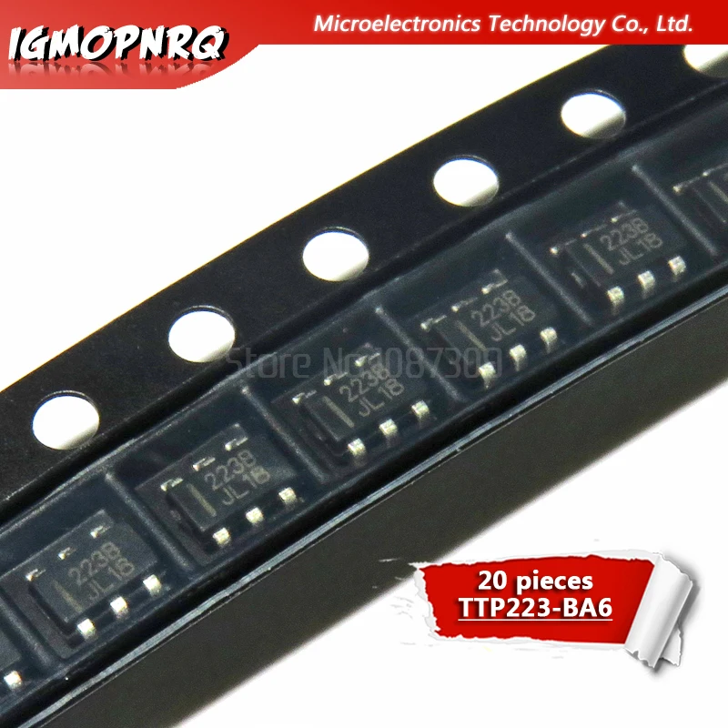10pcs TTP223-BA6 TTP223 SOT23-6 new original - AliExpress 502