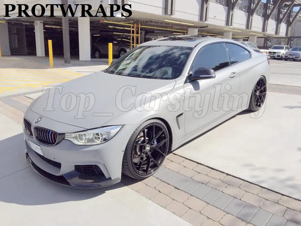 Volcanic Grey Ceramic Satin Vinyl Car Wrap Covering With Air Free ...