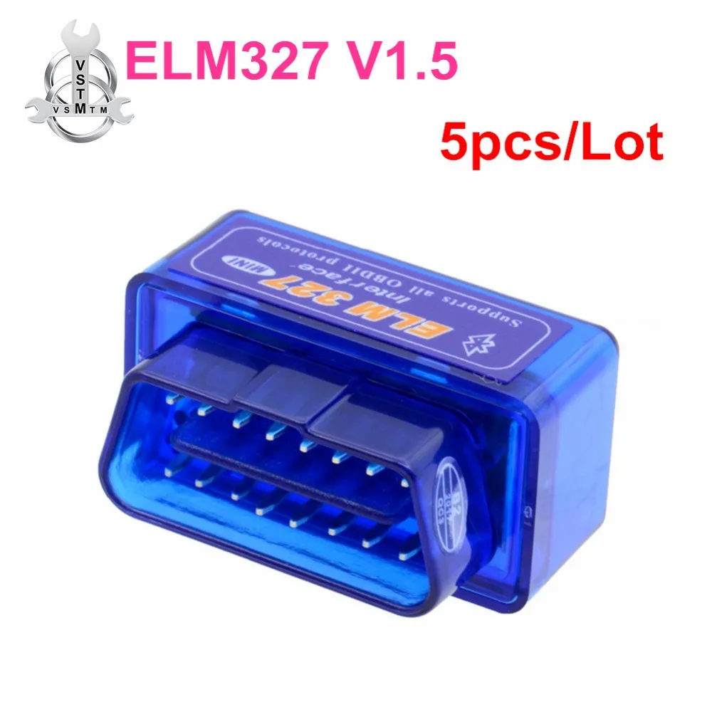 Chip completo 25K80 Super Mini ELM 327 WIFI V1.5 OBD2, escáner de código automático en Android ...