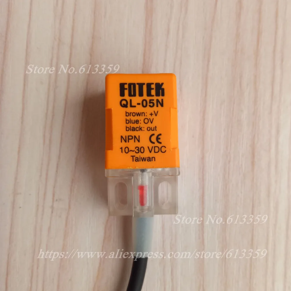 2PCS QL-05N QL-05P QS-05N QS-05P 10-30VDC FOTEK Proximity Switch ...