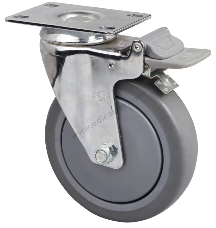 Aliexpress.com : Buy 1PC EDL Medium Duty 5 Inch Casters Wheels 110Kg ...