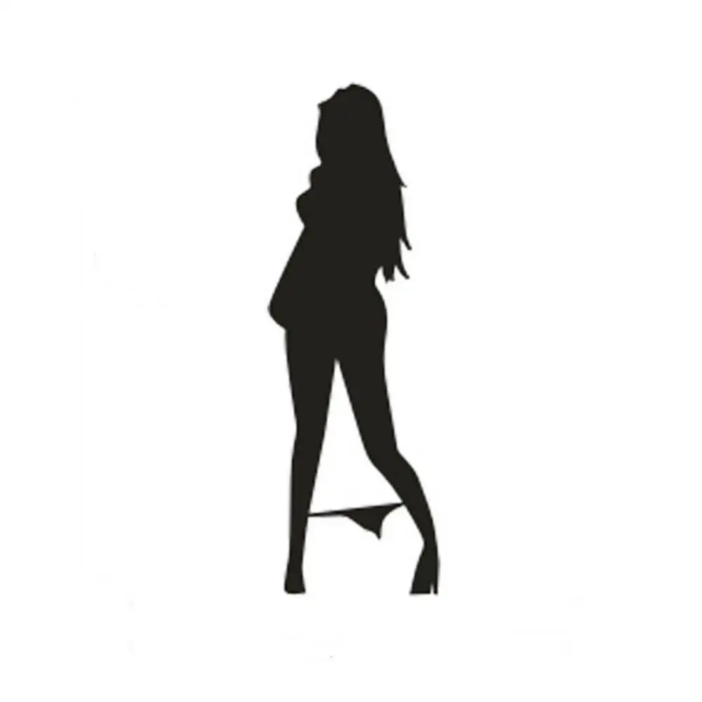 Reflective Sex Car Accessories Bikini Girl Whole Body Sticker And Decal For Ford Focus 2 Golf 4