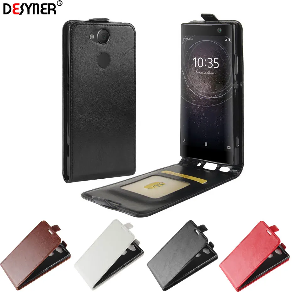 Desyner Phone case For Sony Xperia XA2 XA2 Ultra Case Original Leather ...
