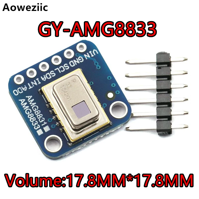 1Pcs/Lot GY AMG8833 AMG8833 IR 8*8 Thermal Array Temperature Sensor ...