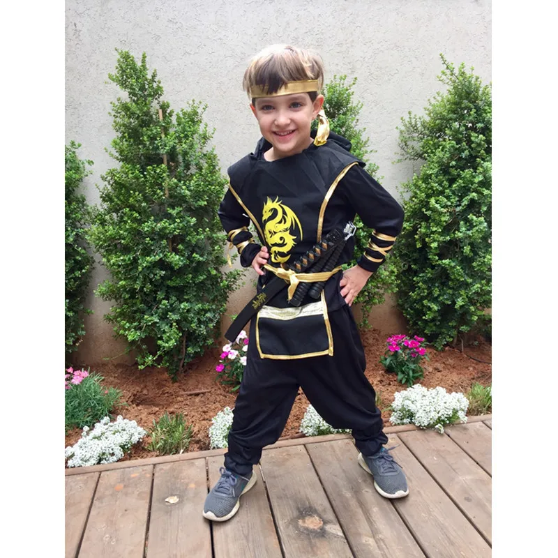 Birthday-Dragon-Ninja-Costume-Cosplay-Warrior-Costume-Kids-Boys-Girls ...