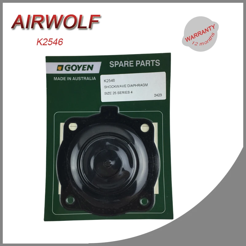 Kit de reparación de diafragma GOYEN K2546 de 1 pulgada para válvula de ...