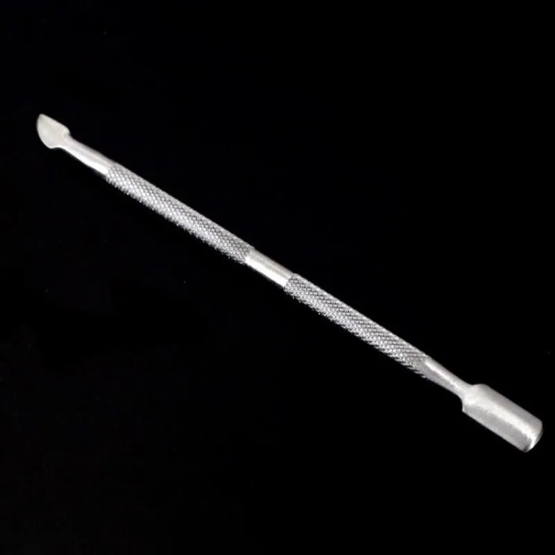 Double Ended Nail Pusher Romover Stainless Steel Nail File Buffer ...
