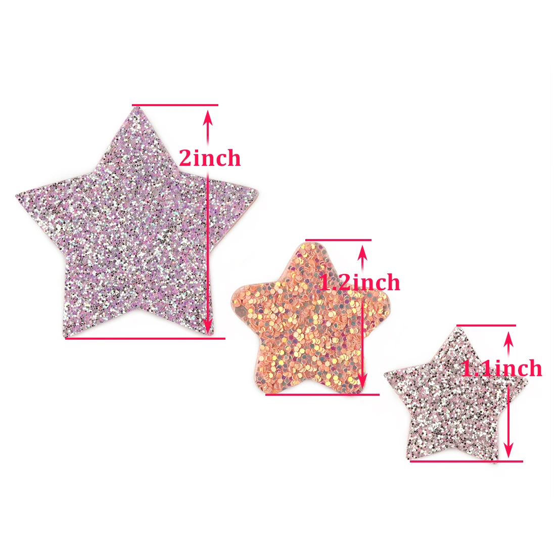 75 шт./лот блеск звезд Spangly DIY аксессуары Костюмы декоративные ...