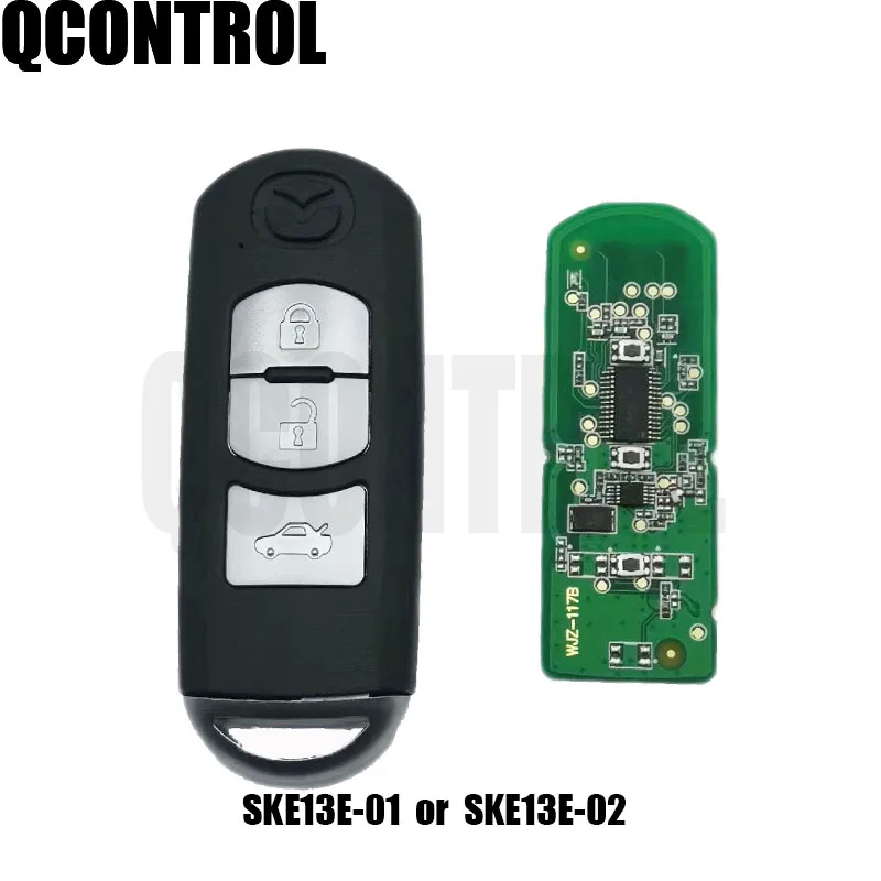 Qcontrol Car Remote Key Suit For Mazda Cx-3 Cx-5 Axela Atenza Model ...