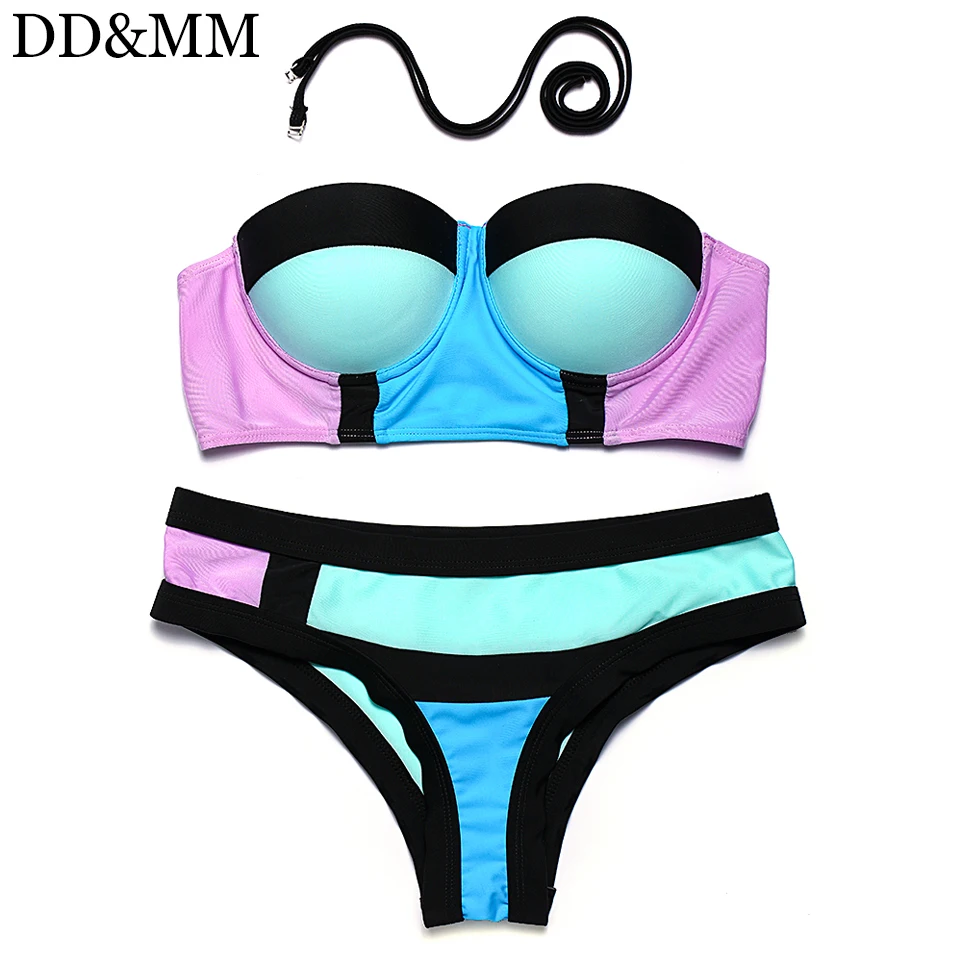 Ddandmm Sexy Bikinis Set 2018 New Women Swimsuit Bikini Bathing Suits
