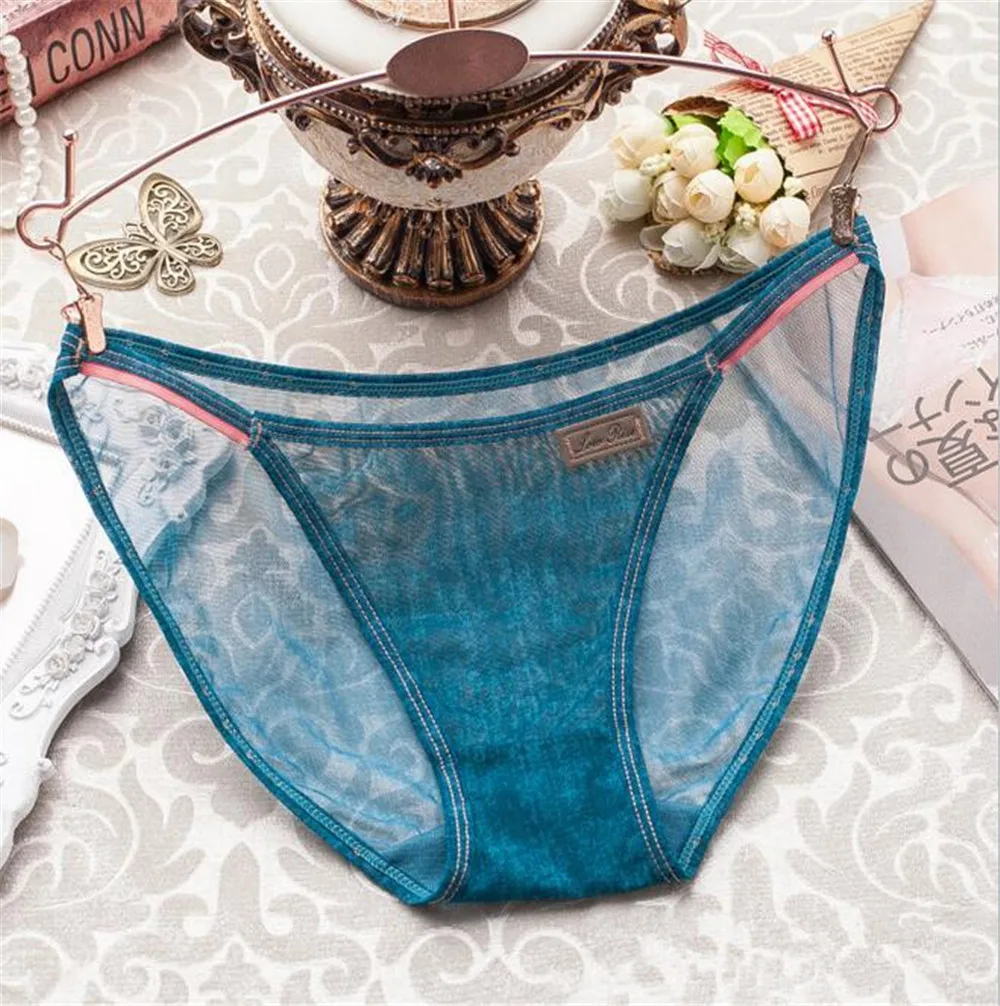 Fashion Sexy Women Lace Underwear Lingerie Panties Modal Embroidery ...