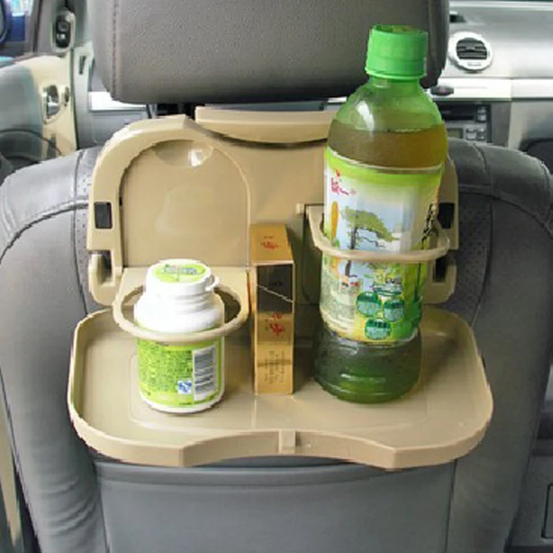 Car back shelf multifunctional car dining table car drink holder ...