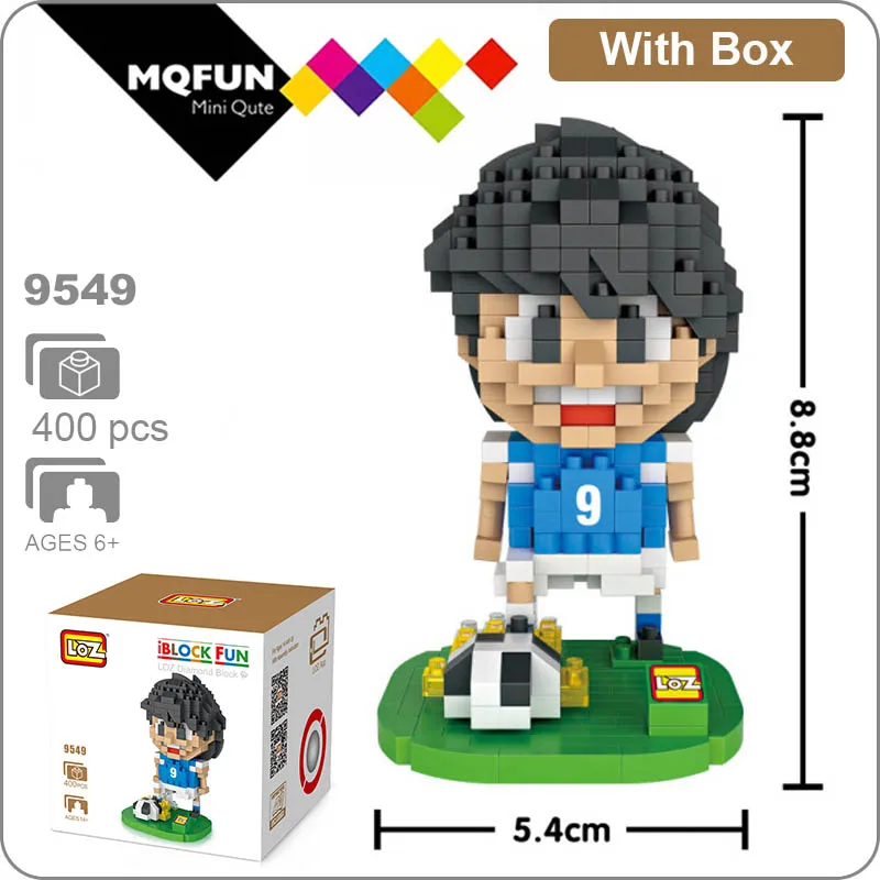LOZ Diamond Building Blocks Figuras Classic action figures Anime Toys ...