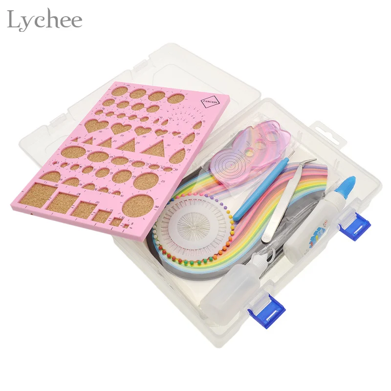 Lychee Quilling Paper Set Color Paper Drawing Material Package ...
