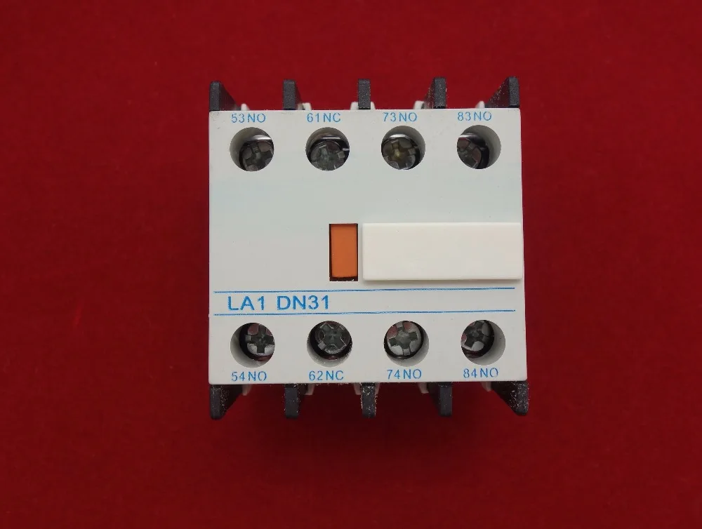 1PC-Auxiliary-Contact-Block-Fits-LA1-DN31-3NO-1NC-Use-for-LC1-D-OLD ...