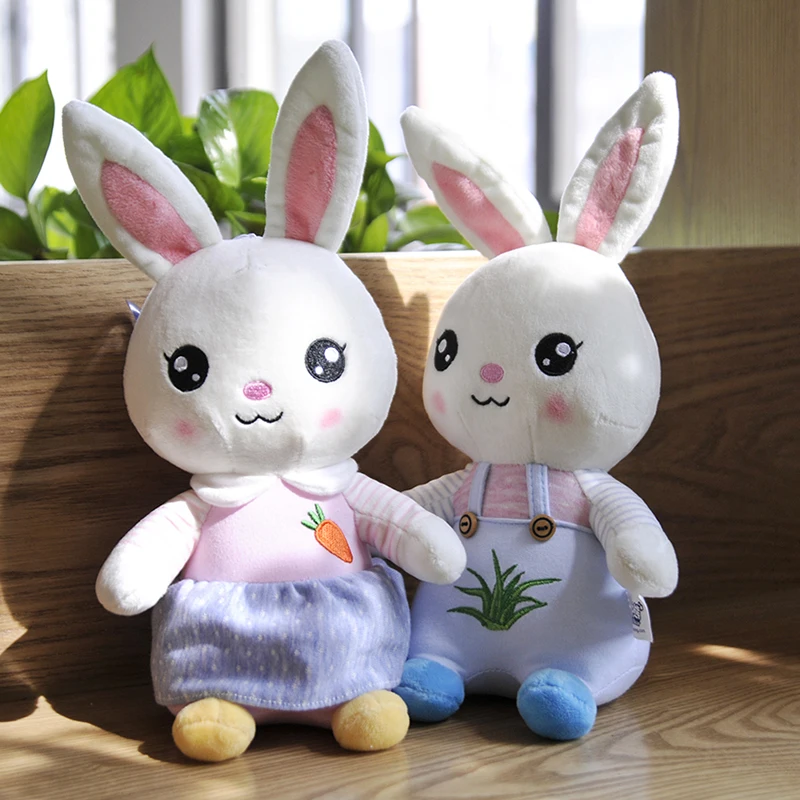 RYRY 30cm Cute Rabbit Stuffed Animals Plush Toys Cartoon Long Ears ...