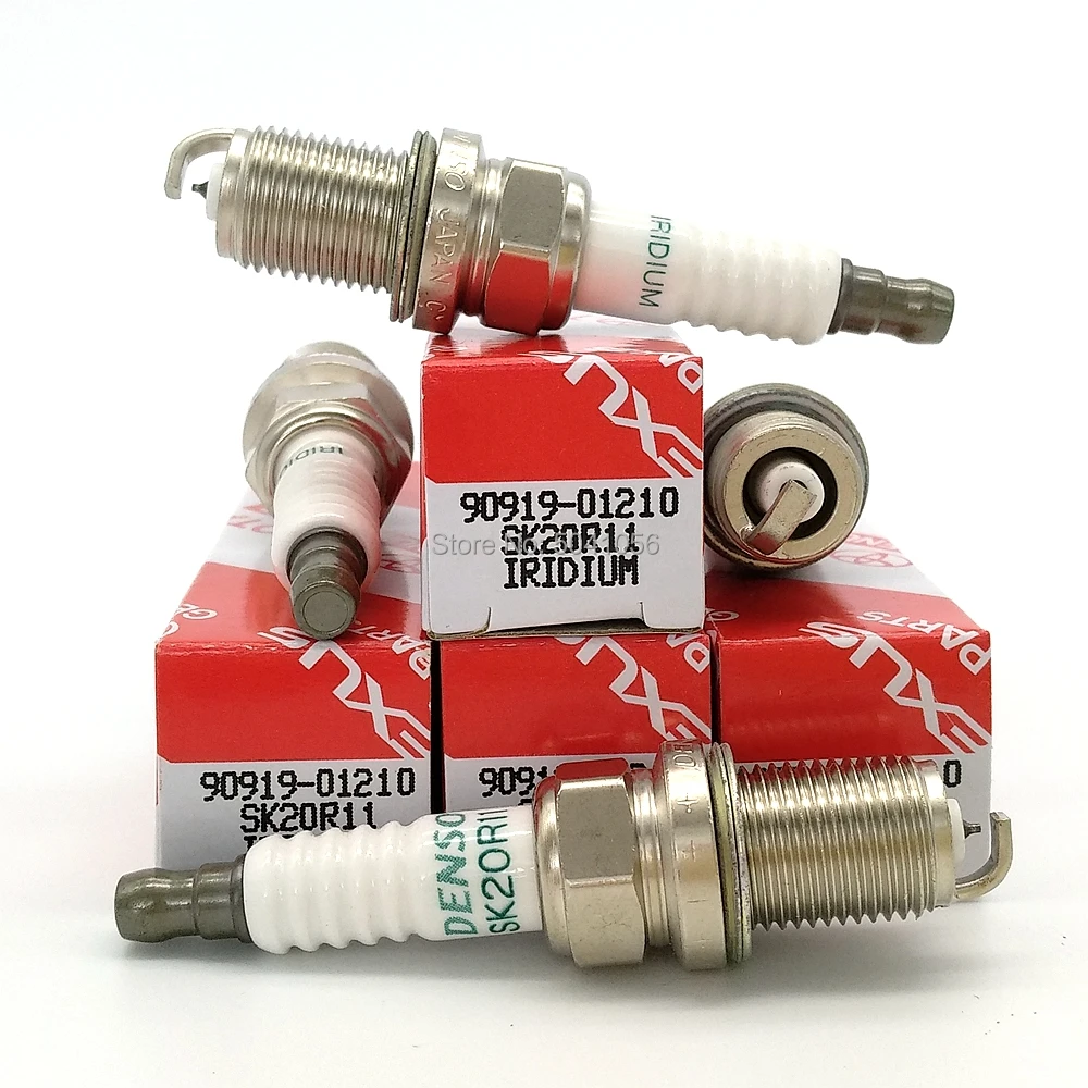 4 10pcs 90919 01210 SK20R11 Iridium Spark Plug for Toyota Scion Lexus ...