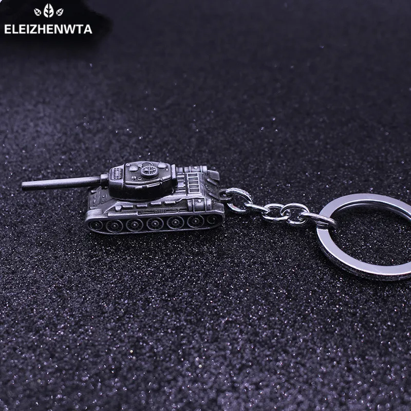 Wot Game World of Tanks Keychain Alloy Metal Tank Model Pendent Keyring ...