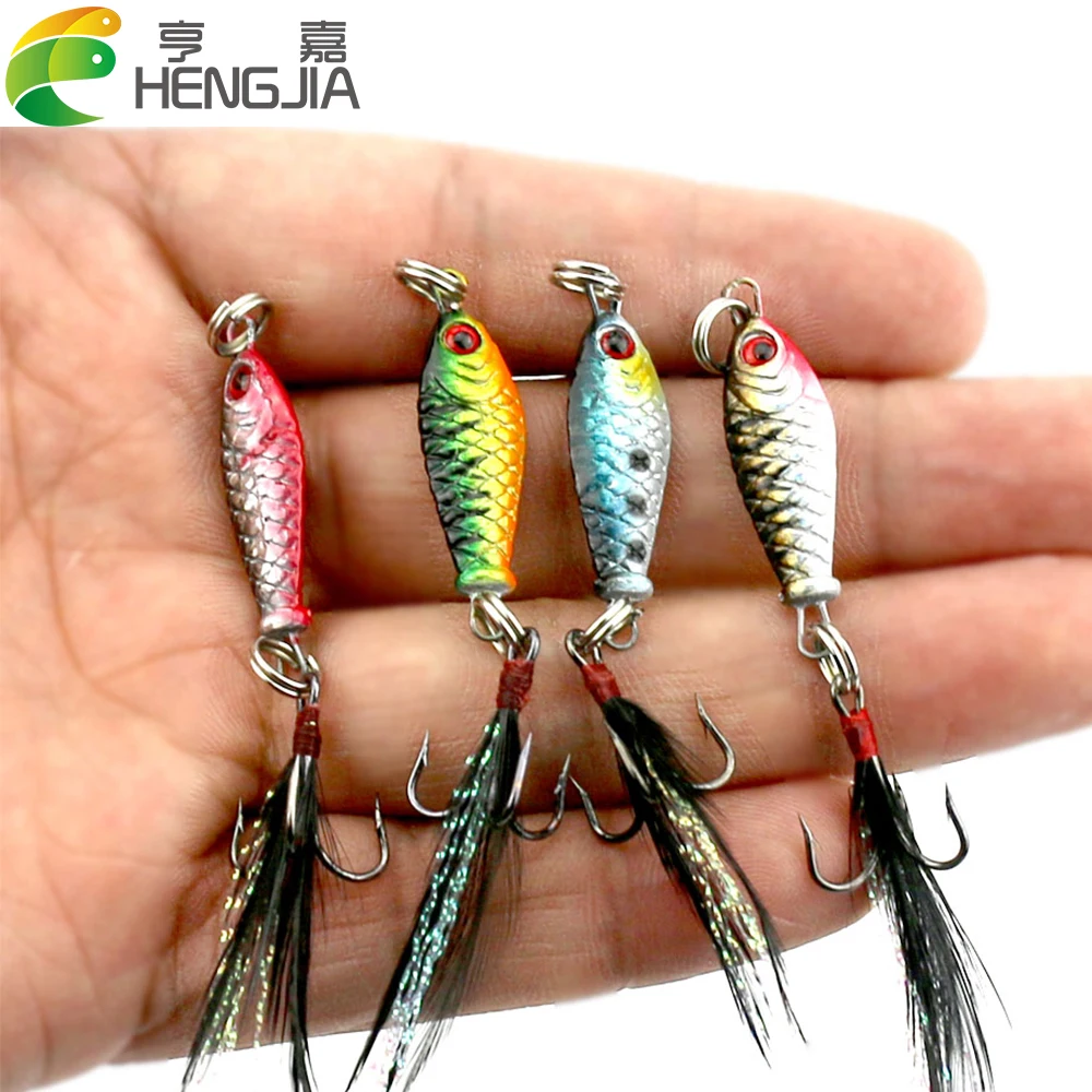 HENGJIA 16pcs Lead Fishing Lure MINI LEAD FISHING LURE BASS WALLEYE 5 ...