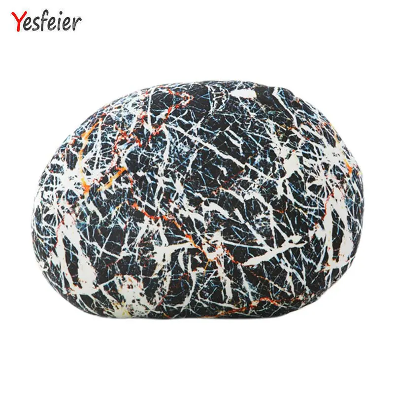 33 65cm Creative stone pebble cloth toys simulation stone cushion plush ...