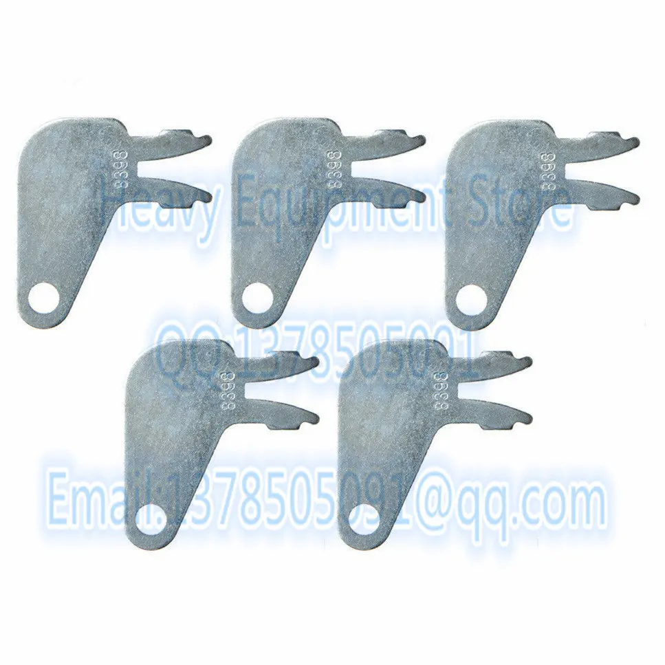 5 PCS 8398 8H5306 8H 5306 New Aftermarket Forked Keys for Caterpillar ...