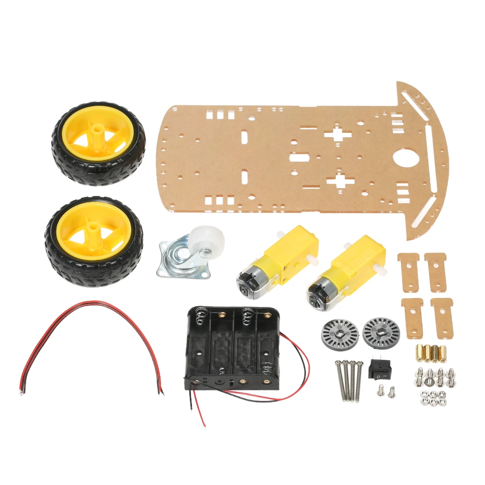 2WD 2-Wheel Smart Car Chassis DIY Kit high quality motors Tracing Car ...