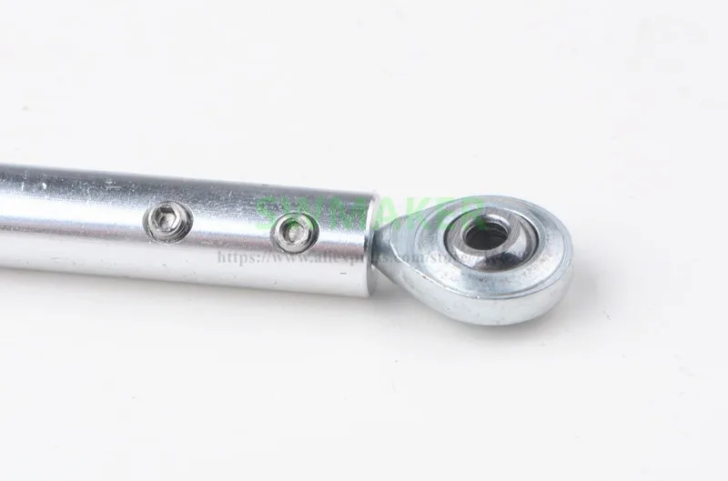 3D Printer aluminum alloy Diagonal Push Rod Arm + Rod End Bearing for ...