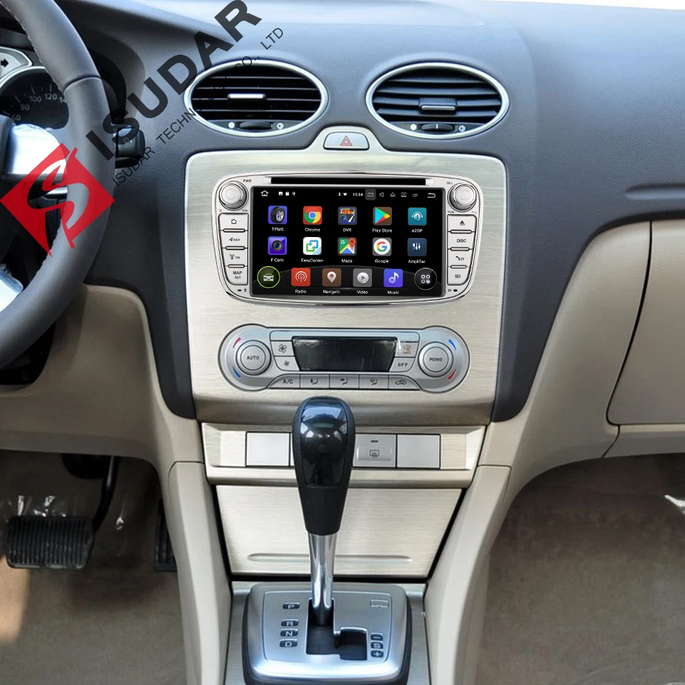 Big Discount Isudar Car Multimedia Player Android 7.1 GPS 2 Din car dvd ...