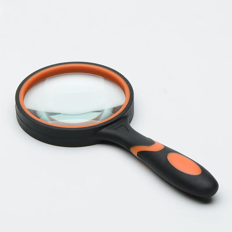 Magnifying Glass 3X Handheld Reading Magnifier 75MM Large Magnifying ...