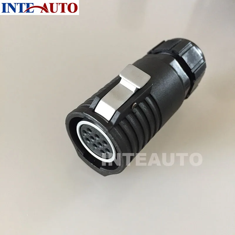 Watertight-plug-socket-dust-proof-10-pin-connector-power-male-female ...