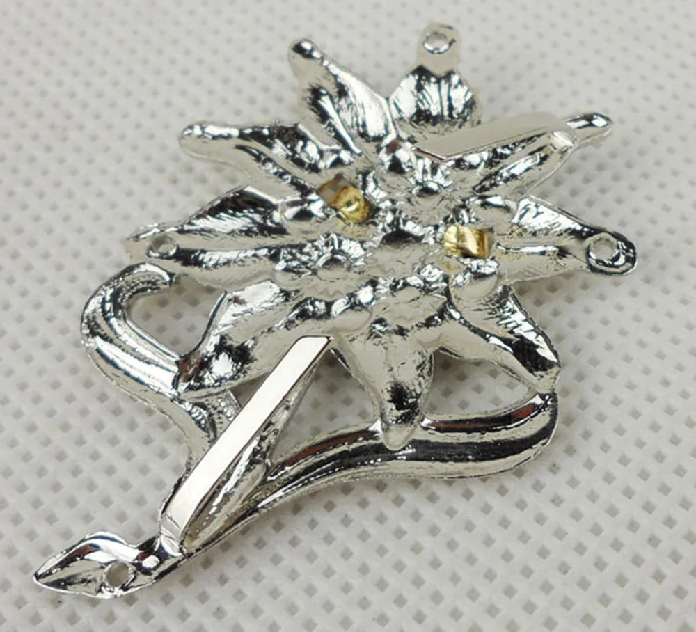 WWII German Mountain Division Edelweiss Badge Pin Insignia Sniper Badge ...