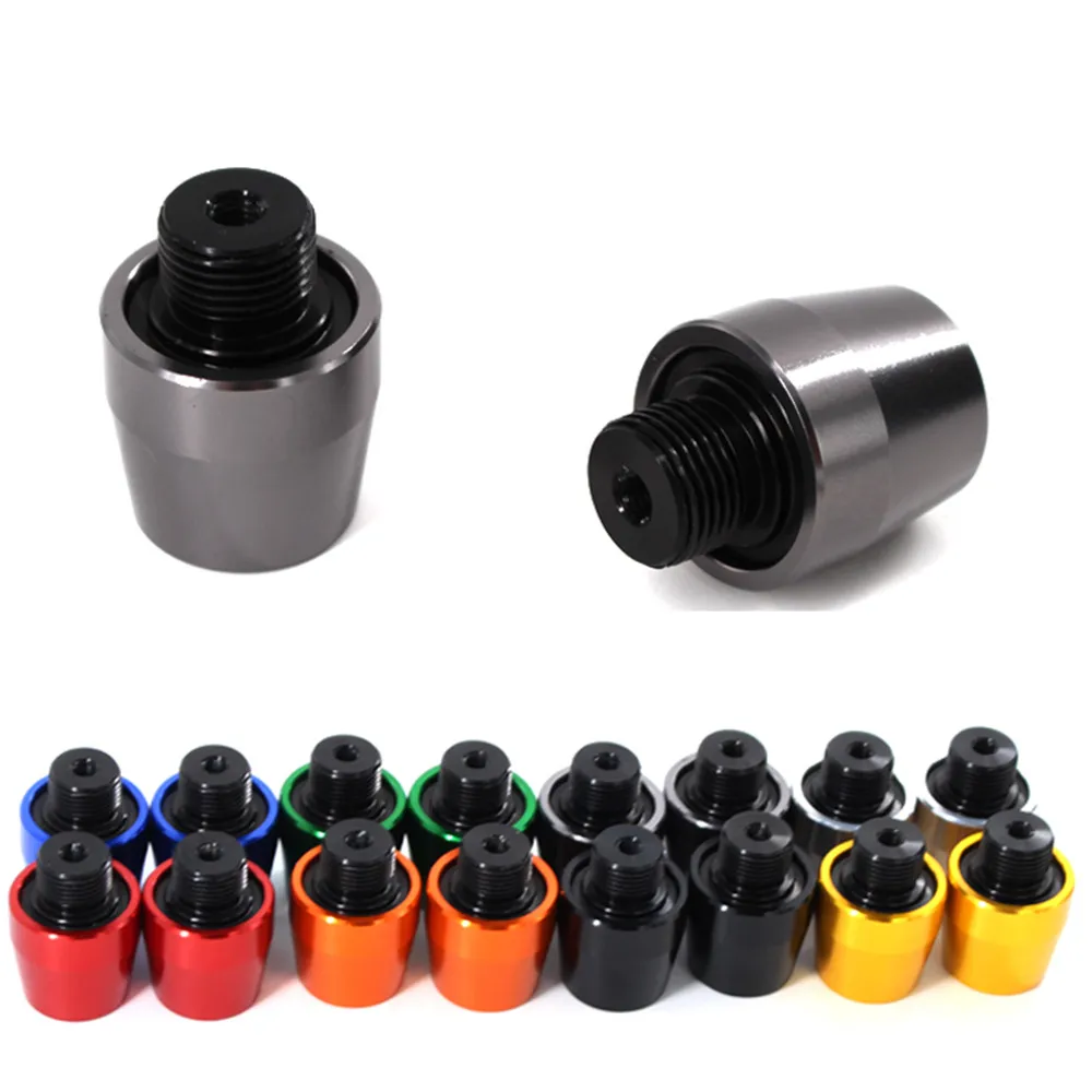 Motorcycle Accessories Handlebar Grips Handle Bar Cap End Plugs For ...