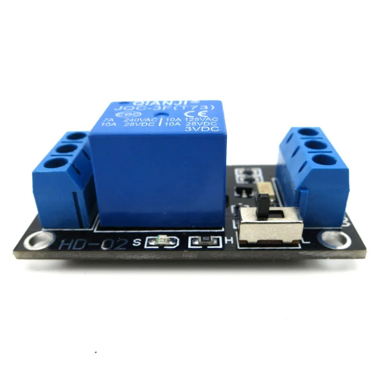 3V relay module High and low level trigger 3.3V electromagnetic switch ...