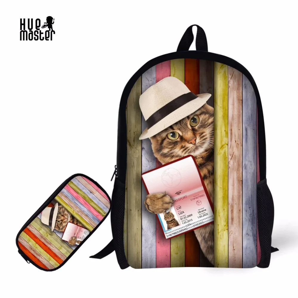 Mochila Gato Material Escolar Mochilas Escolares School Bags For Girls ...