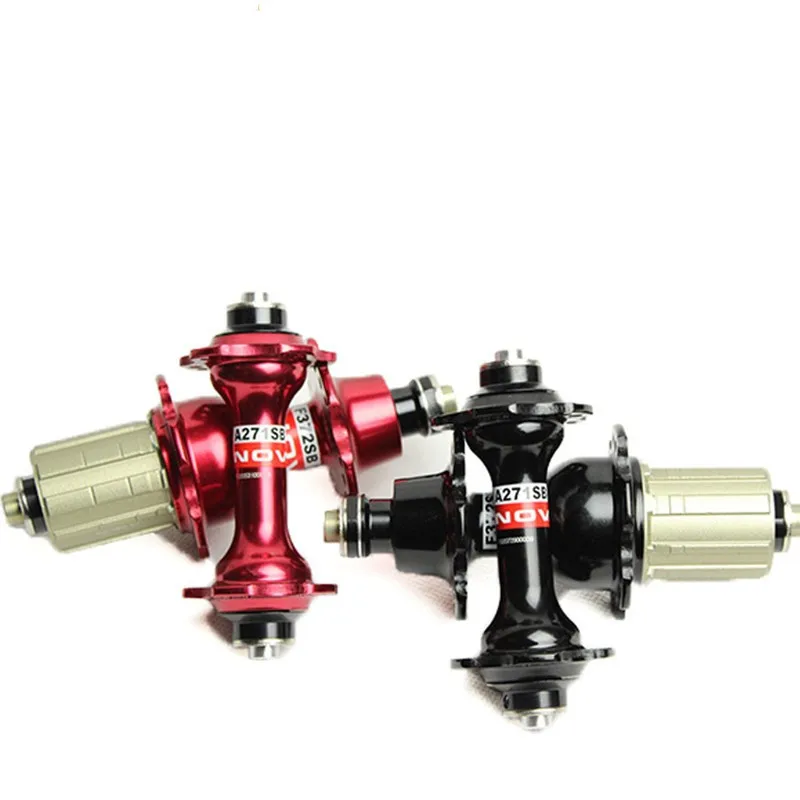 NOVATEC A271SB/F372SB Hub color red black white hub, Novatec hub 271 ...