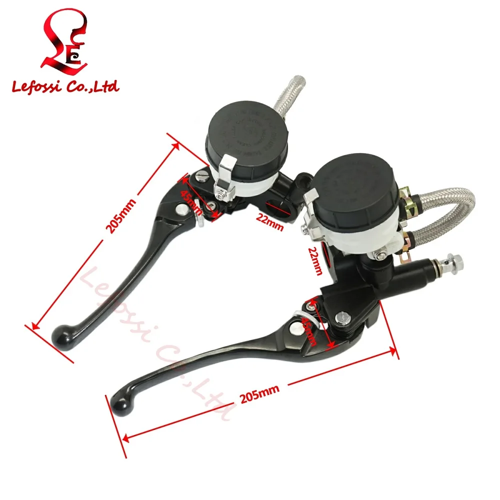 7 8 22mm Universal Motorcycle Front Hydraulic Brake Master Cylinder