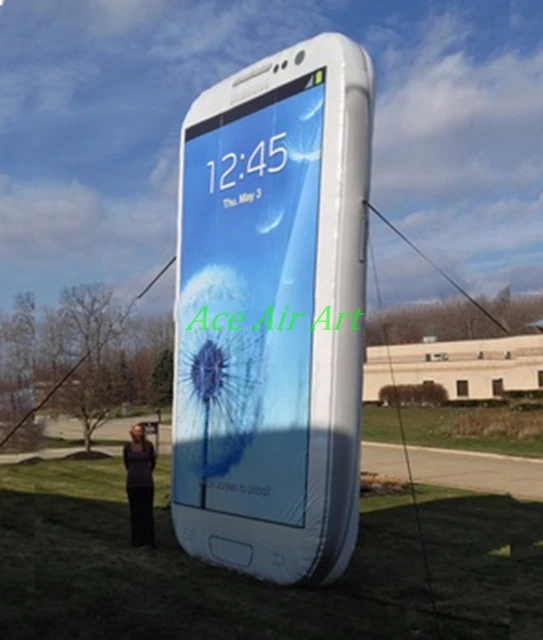 2017 Hot sale inflatable cell phone, giant inflatable mobile phone for ...