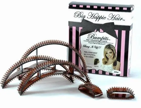 Free Shipping 100set/lot (1set=5pcs) New Big Happie Hair BUMPITS ...